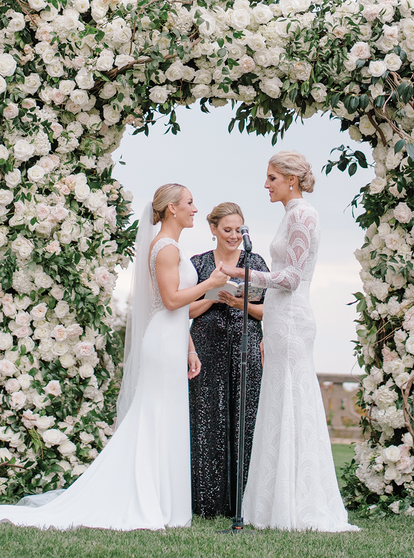 Inside Elena Delle Donne and Amanda Clifton’s Elegant Wedding ...
